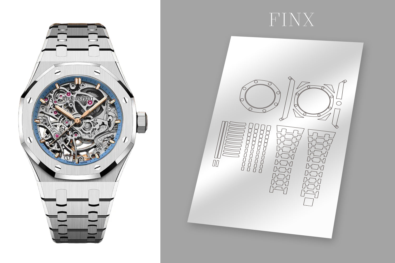 Audemars Piguet Royal Oak 15467BC.OO.1256BC.01 Protection Kit – FINX ...